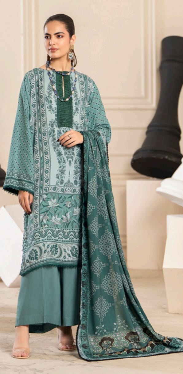 Safa Iman Dobby Linen 3PC SI-PR24-LN-3PC-03 Branded Cut Pieces